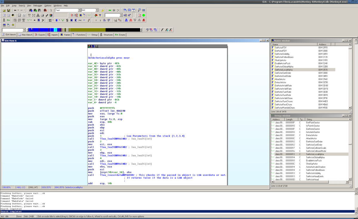 Figuring Out What to Do – Digging into Escape from Monkey Island